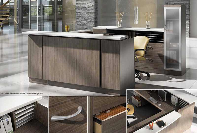 Global-Zira Reception I - Akita Office Furniture