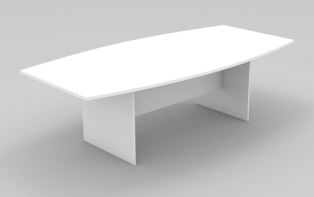 White Conference Table - Akita Office Furniture